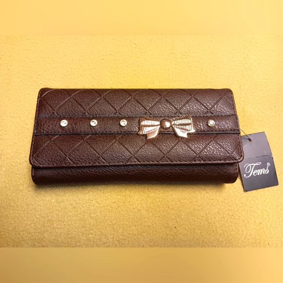Tems | Bags | Tems Wallet Nwt | Poshmark